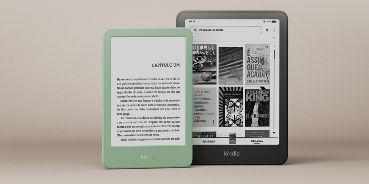 Conheça a nova linha Kindle, que inclui o primeiro Kindle colorido ...